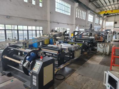 China PET Sheet Extrusion Machine, Using PET Bottle Regrind Flakes As Raw Material, 100% Dryer Free for sale
