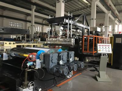 China AF-1200 EVA / TPU Plastic  Sheet Extrusion Machine, Sheet  Extruder Machine, CE certificated, ISO9001 for sale