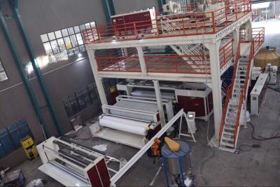 China 4200mm Wide Nonwoven Fabric Making Machine ,PP Spunbond Non Woven  Production Line for sale