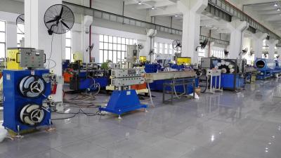 China Garden Hose / Braided Yarn Reinforced PVC Hose Extrusion Line for sale