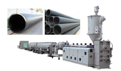 China 63-630mm PE HDPE Pipe Making Line, Plastic Pipe Extrusion Machine for sale