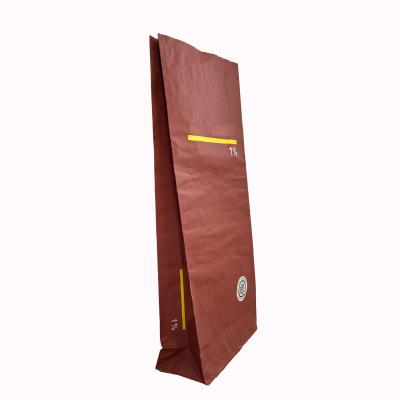 China Open Mouth Multiwall Kraft Paper Bags Self Sealing For Bulk Packaging for sale