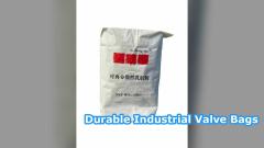 High Strength Multiwall Paper Valve Bags for Automation