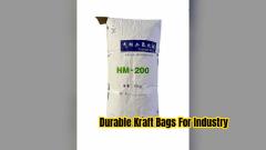 Durable Kraft Paper Valve Bags for Industrial Packaging