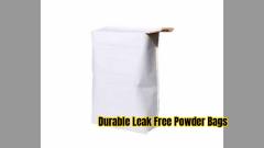 Durable Kraft Paper Valve Bags for Industrial Powder
