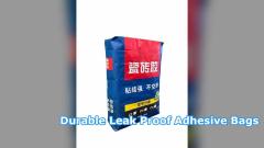 Durable Kraft Paper Valve Bags for Tile Adhesive Packaging