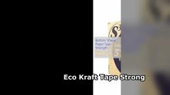 Strong Kraft Paper Tape Eco Friendly Packaging
