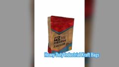 Heavy Duty Kraft Paper Valve Bags for Industrial Packaging