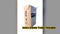 Strong Kraft Paper Bags for Granular Products