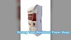 Durable Kraft Paper Valve Bags for Industrial Packaging