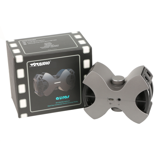 797Audio Auras Professional VR USB Digital Microphone Sound Monitor Recording Streaming Retractable Mic Creat Virtual Reality
