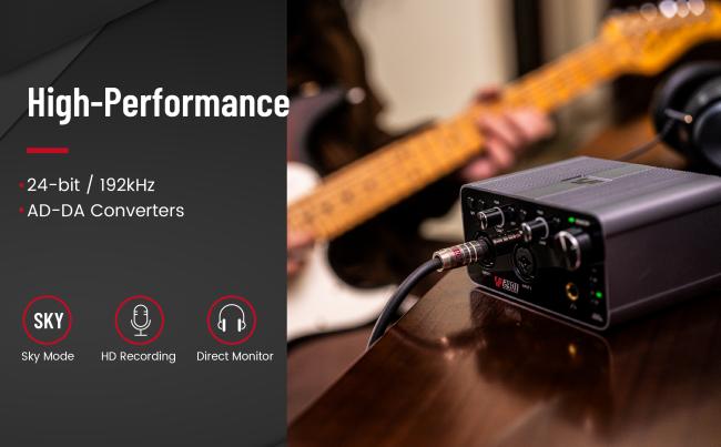 797Audio SF2401 USB Audio Interface Portable Sound Card Easy Connect Product Category-Audio Sound Cards & Mixers