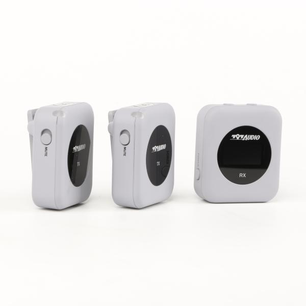 Quality Portable Mini Wireless Recording Microphone for Iphone 797AUDIO 2023 2.4ghz 2 in for sale