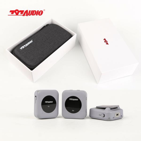 Quality Portable Mini Wireless Recording Microphone for Iphone 797AUDIO 2023 2.4ghz 2 in for sale