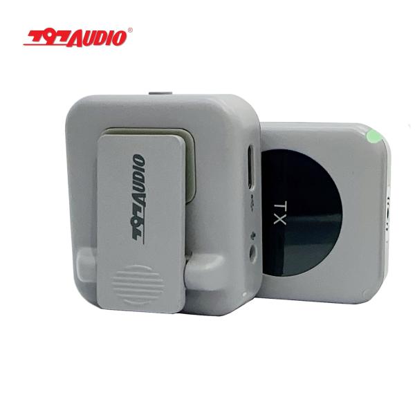 Quality Metal Wireless Microphone for IOS and Android Phones 2.4G Wireless Channels 100m for sale