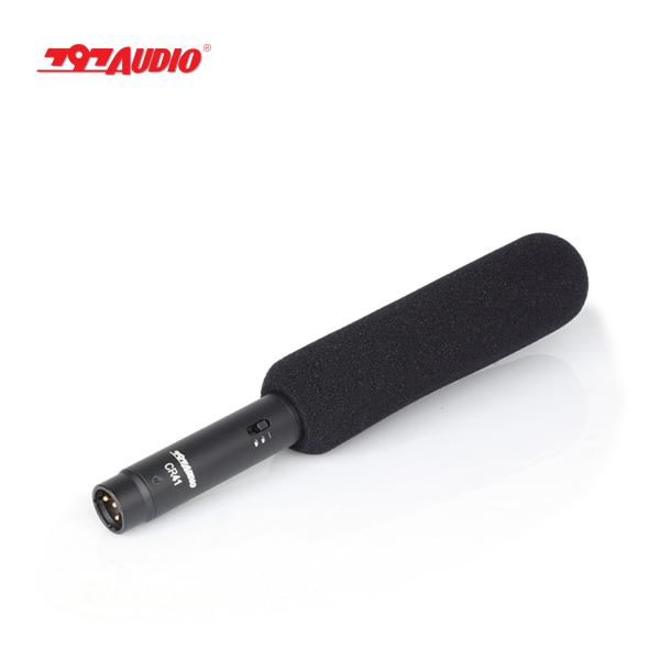 Quality Professional 3-pin XLR Cable Condenser Shotgun Microphone for INTERVIEW for sale