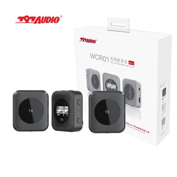 Quality 797Audio WCR01 Professional 2.4G Mic Wireless Collar Microphone for Cellphone for sale