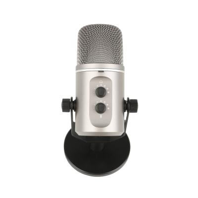 China Mini USB Condenser Studio Recording Microphone for PC Youtube Gaming 797audio AUCR01 for sale