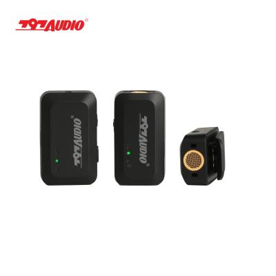 China 797AUDIO WCR02 2.4ghz Usb Mini Wireless Microphone for PC, iPhone, Smartphone Camera Lavalier Microphones for sale