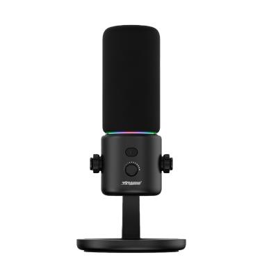 China 797Audio D502 Cardioid Recording Live Streaming Gaming Microphone Studio USB With Stand for sale