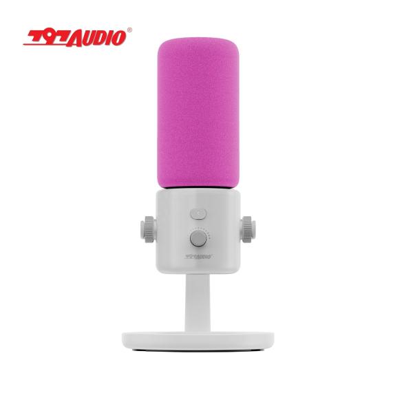 Quality USB Microphone 797AUDIO D502 Desktop Cardioid RGB Gaming Condenser for PC for sale