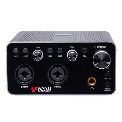 China 360g Portable Sound Card 797Audio SF2401 USB Audio Interface for Easy Connection for sale