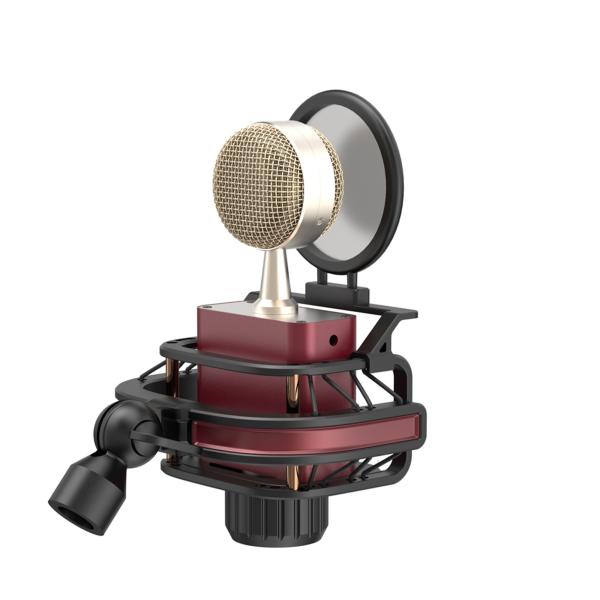 Quality 797Audio D501 USB Condenser Microphone with Shockmount and Pop Filter - Black for sale