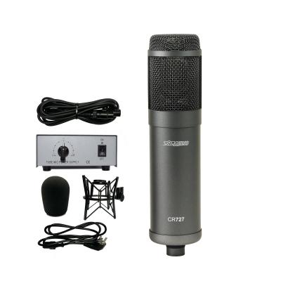 China 797AUDIO ATCR02 Vacuum Tube Condenser Microphone Well-toned Sound for All Professional Usage Wired Speaker Singing for sale