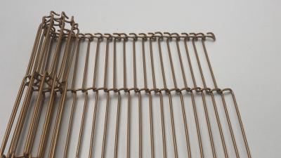 China Fine Stainless Steel Wire Architectural Metal Mesh Screen With A Mirror Polished Reflective Surface for sale