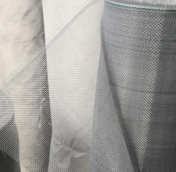 Quality Custom Width Aluminum Fly Screen Mesh Plain Weave For Doors 5154 Alloy for sale