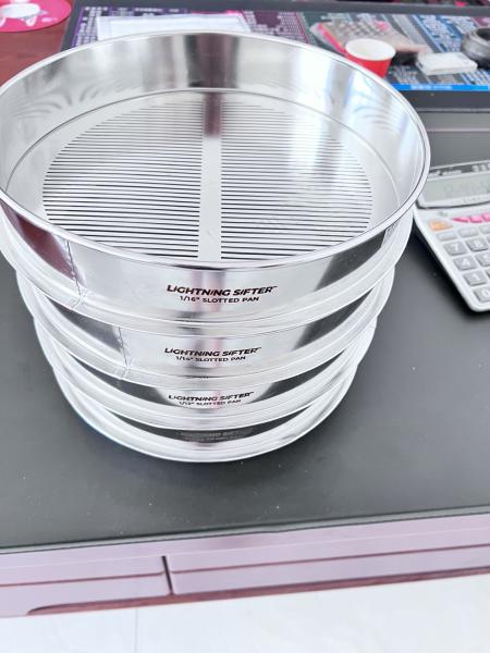 Quality High Quality 316 Stainless Steel Test Sieve 100 Mesh Analysis Sieve For Food Grain Quality Testing Wholesale for sale