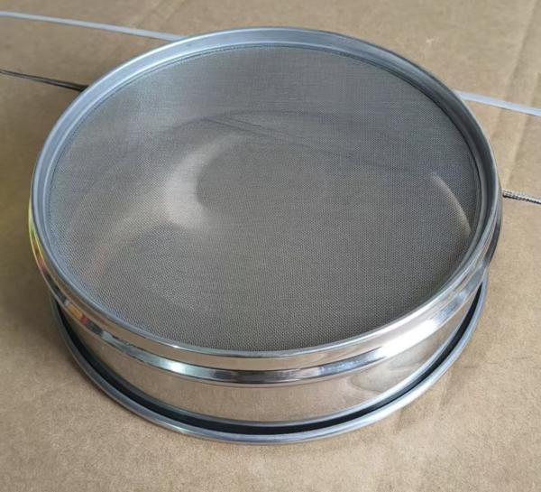Quality Premium Wholesale Test Sieve 304 Stainless Steel 300mm Sieve For Chemical Powder Grading Analysis Bulk for sale