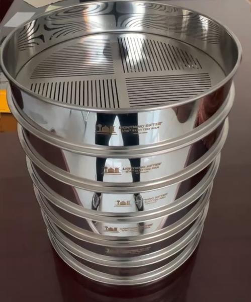 Quality Factory Customized Test Sieve 316 Stainless Steel 400mm Sieve For Pharmaceutical Granule Analysis Use for sale