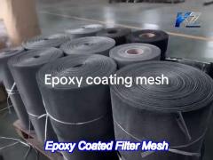 width custom air filter epoxy coated filter mesh low c steel std mesh 400m length