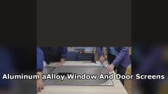 High-magnesium Aluminum Alloy Window And Door Screens