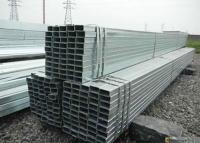 China Hot dip galvanized rectangul steel pipe for sale