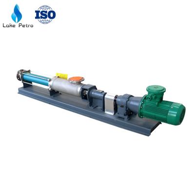 China High quality Single screw pump used for the mud transfer without agitating on oil industry for sale