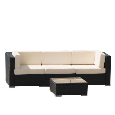 China cheap Garden PE rattan sofa sets outdoor wicker sofa patio furniture for sale