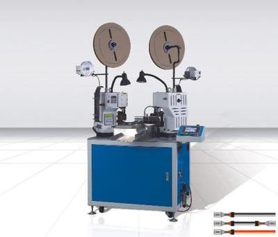 China Full automatic wire harness manufacturing machine both sides full automatic wire cutting, stripping machine for sale
