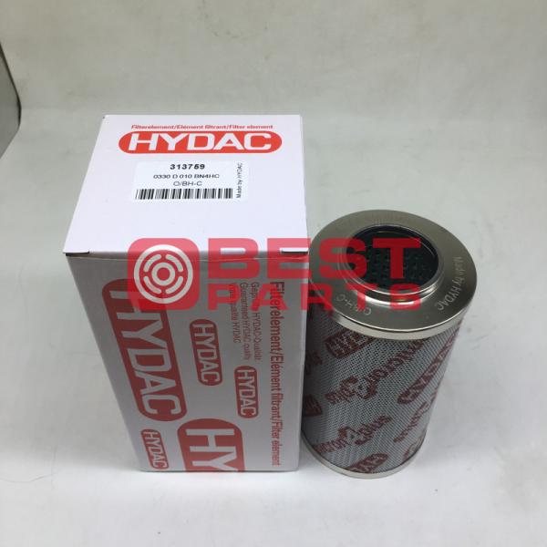 Quality Excavator Engine  Parts Hydraulic Pressure Filter Element  313759  / 0330 D 010 BN4HC for sale