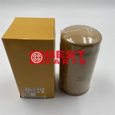 China Excavator Engine Parts Generator Set Oil Filter Element 093-7521 for sale