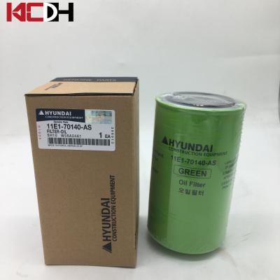 China Hyundai Excavator Diesel Engine Parts Oil Filter 11E1-70140-AS for sale