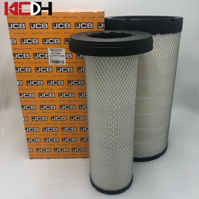 中国 Jcbの掘削機のエンジン部分のエア フィルターの要素AF25962 334/Y2811 販売のため