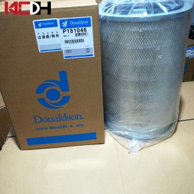 中国 掘削機エンジンの予備品のDonalsonのエア フィルターの要素P181046 販売のため