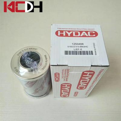 China Excavator Paver Parts Portable Hydac Hydraulic Return Oil Filter 1250488 for sale