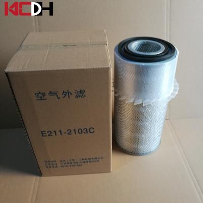 Cina Metallo Hyundai 9,4 IN escavatore Air Filter da 3,4 libbre in vendita