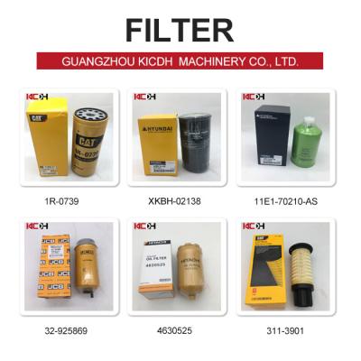 China Longgong 215D Excavator Parts Hydac Hydraulic Filter Element 0160MG010P for sale