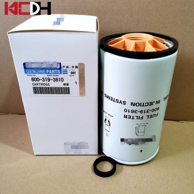 China Komatsu 600-319-3610 93MM Fuel Filter Element for sale