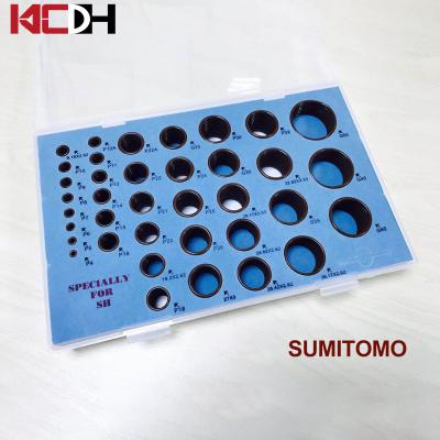 中国 掘削機弁のガスケット修理箱のSumitomoのOリングの高温ゴム製密封リング部品 販売のため
