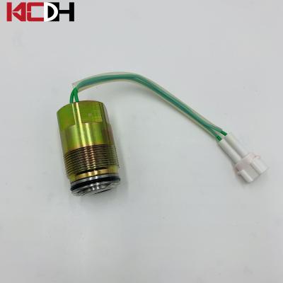中国 Kobelcoの掘削機の予備品SK200-6の油圧ポンプの電磁弁の白いプラグK3V112 販売のため